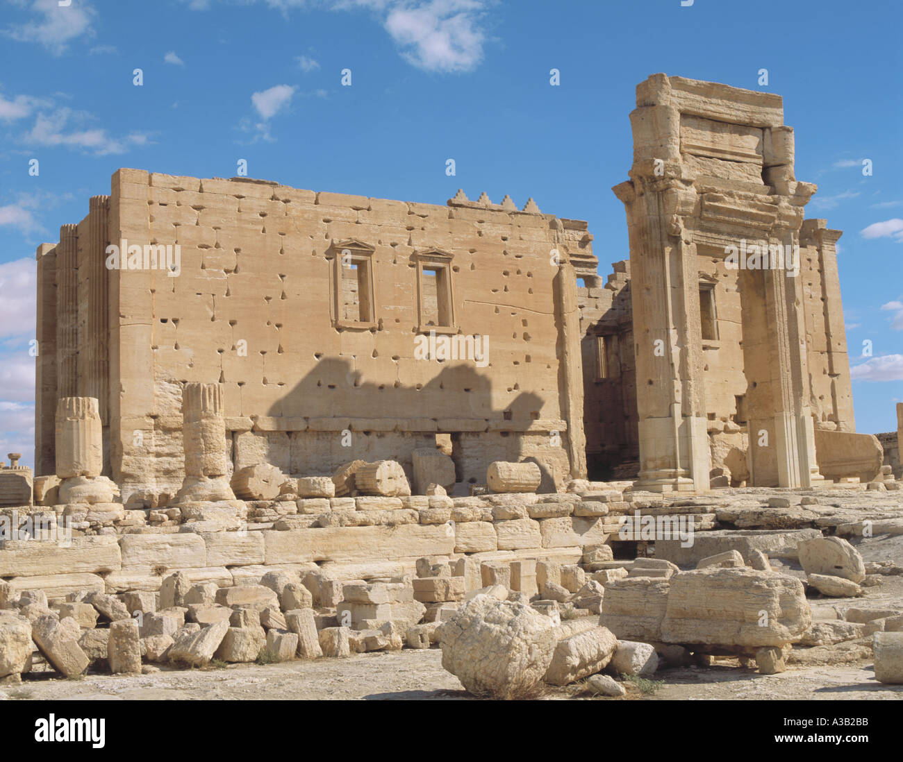 Bell Temple Jordan Stock Photo - Alamy