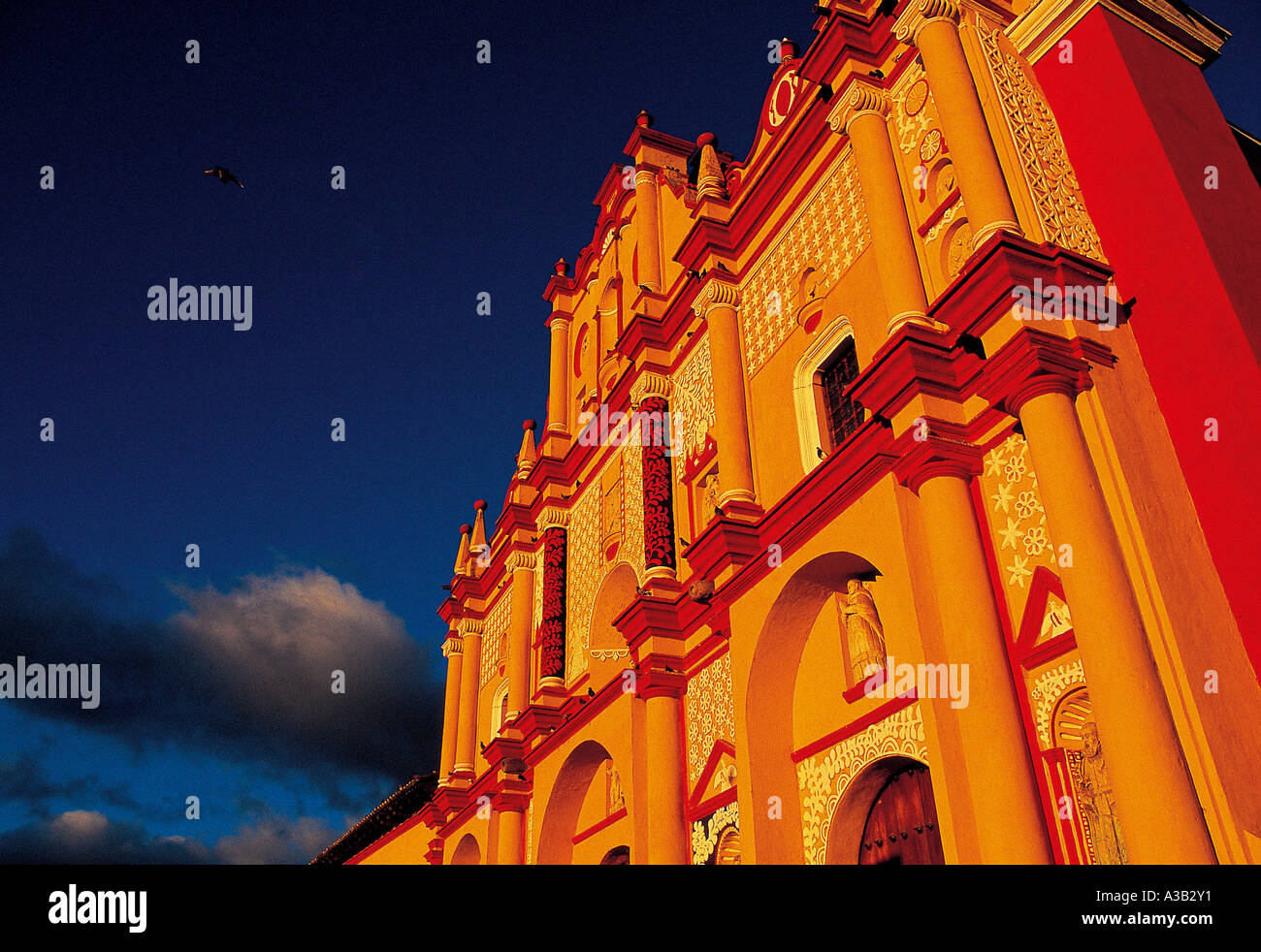 A big catholic church architecture in South America Stock Photo - Alamy