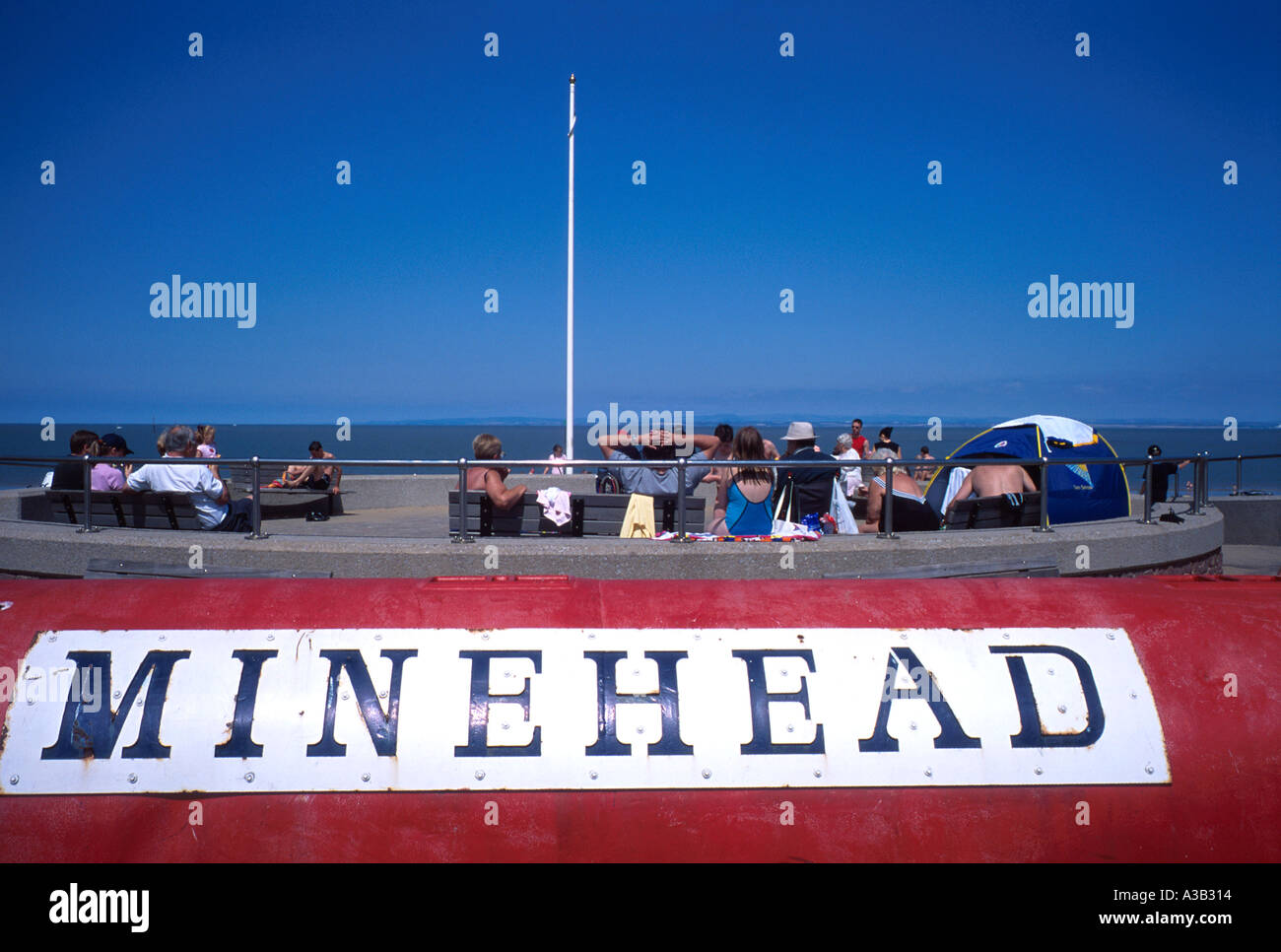 Minehead England Britain UK Stock Photo - Alamy