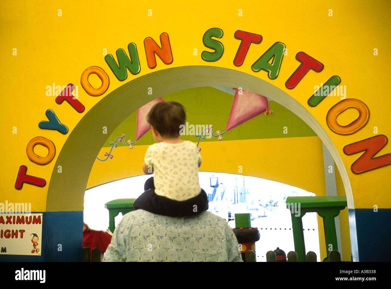 Toy town station uk Stock Photo - Alamy