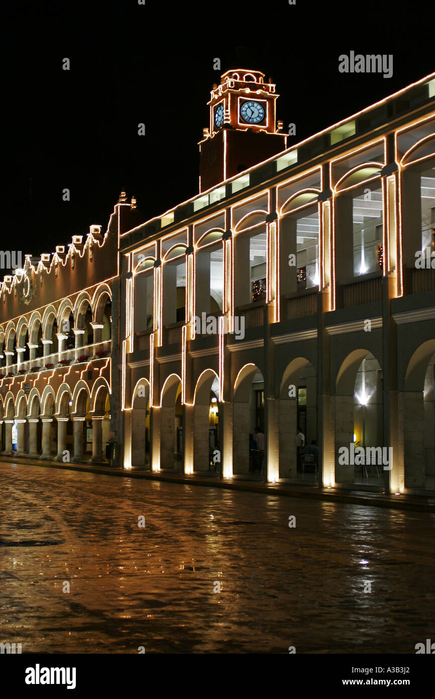 Town Hall in Merida, Mexico Stock Photo - Alamy