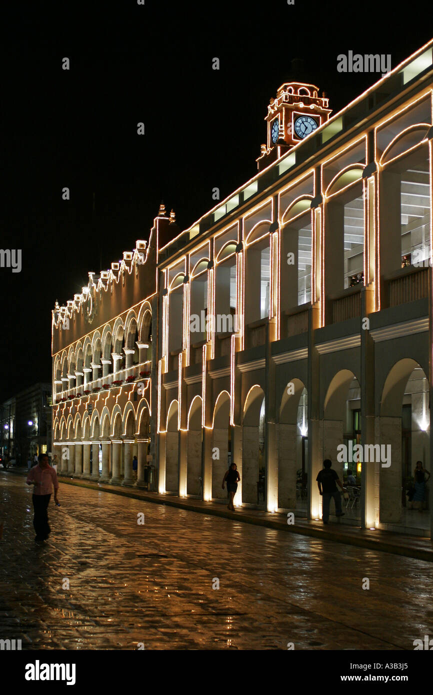 Town Hall Merida Mexico Stock Photo - Alamy
