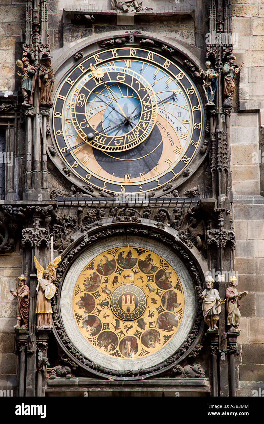 CZECH REPUBLIC Czechia Bohemia Prague Old Town Square Astronomical ...