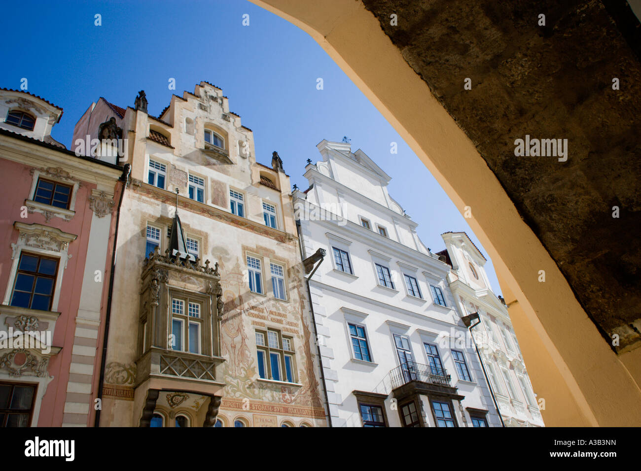 CZECH REPUBLIC CzechiaBohemia Prague The Storch house and At The Stone ...