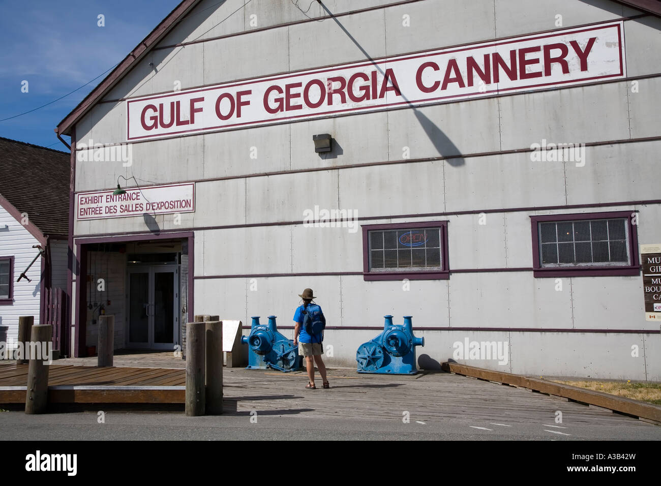 Gulf georgia cannery historic site hi-res stock photography and images ...