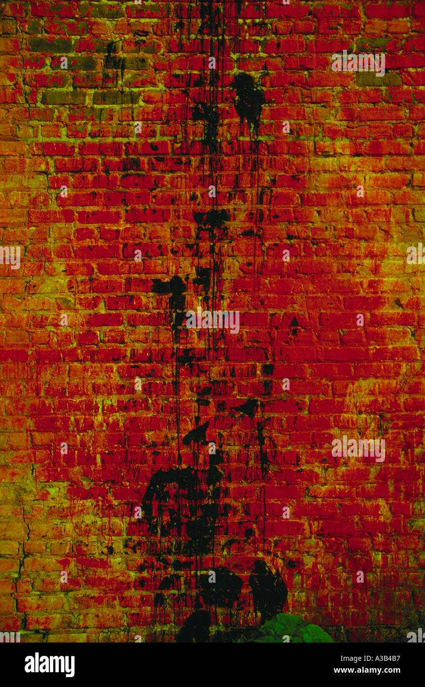 Rough multicolour brick wall texture hi-res stock photography and ...