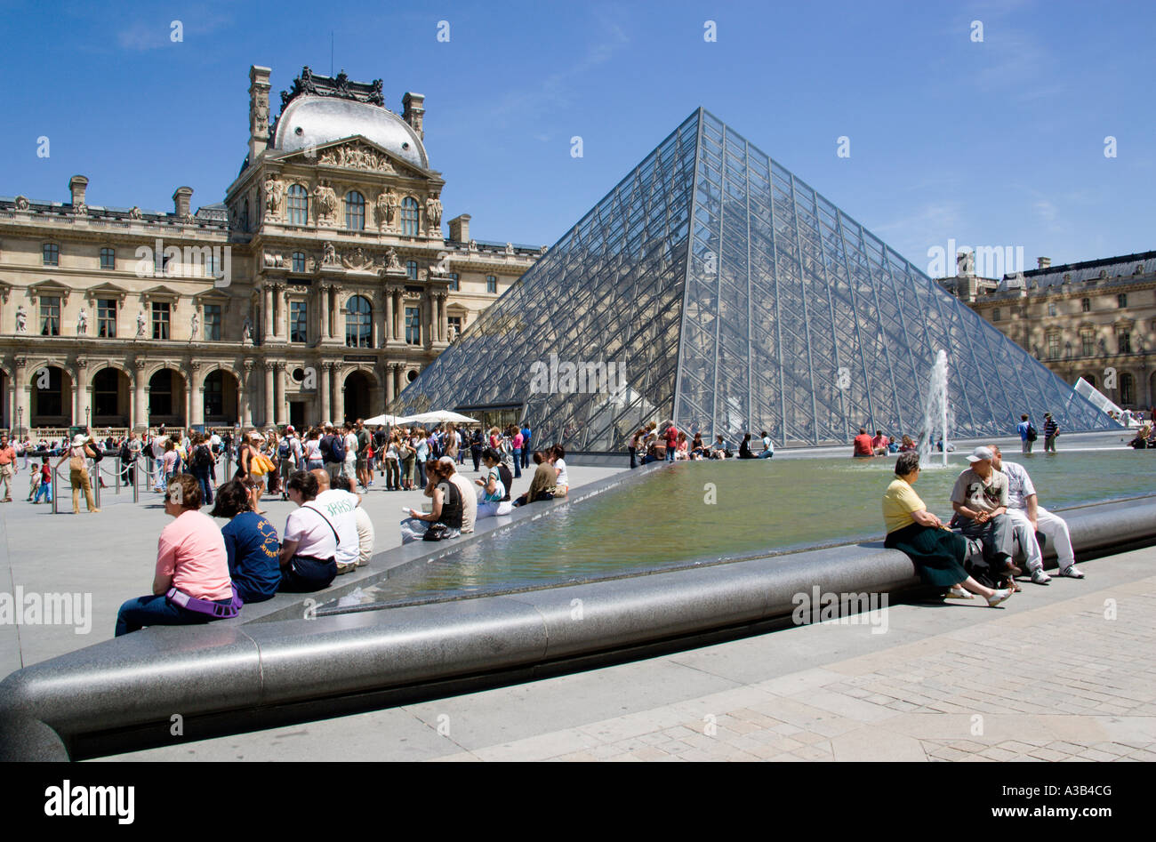 FRANCE Ile de France Paris Musee du Louvre Museum Richelieu wing and ...