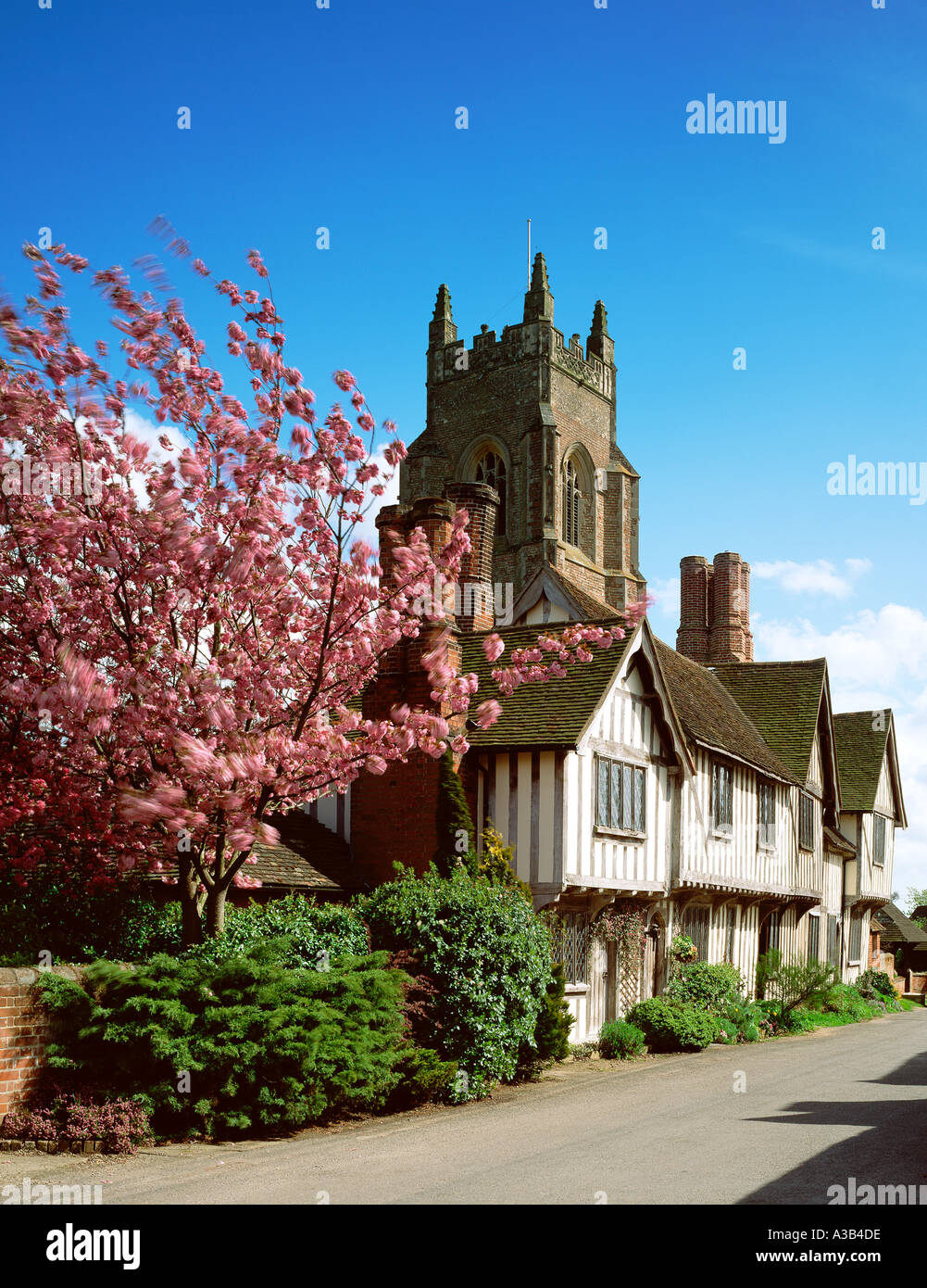 England East Anglia Suffolk Stoke by Nayland village Church and ...
