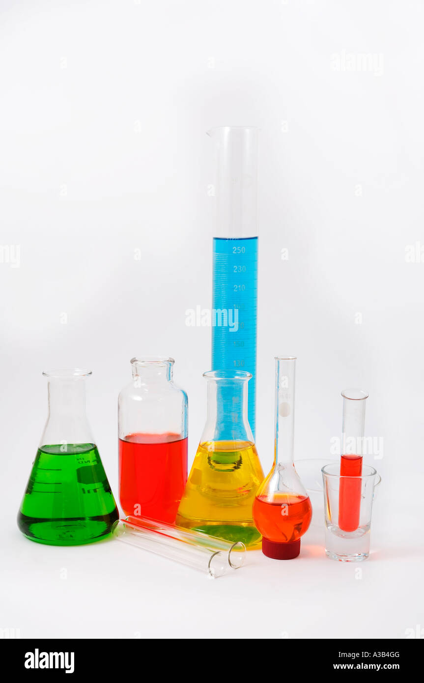 assortment of lab equipment Stock Photo - Alamy