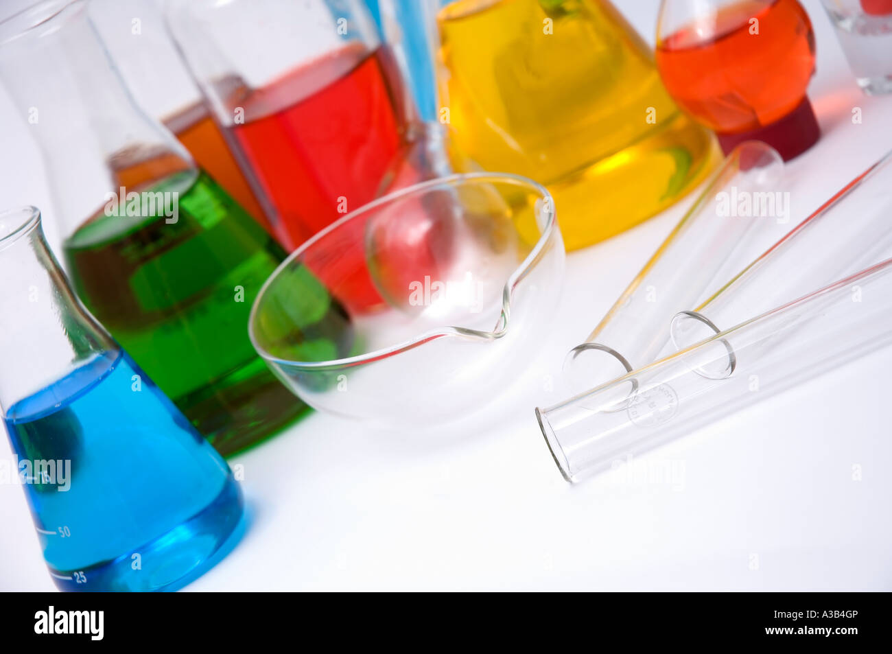assortment of lab equipment Stock Photo - Alamy