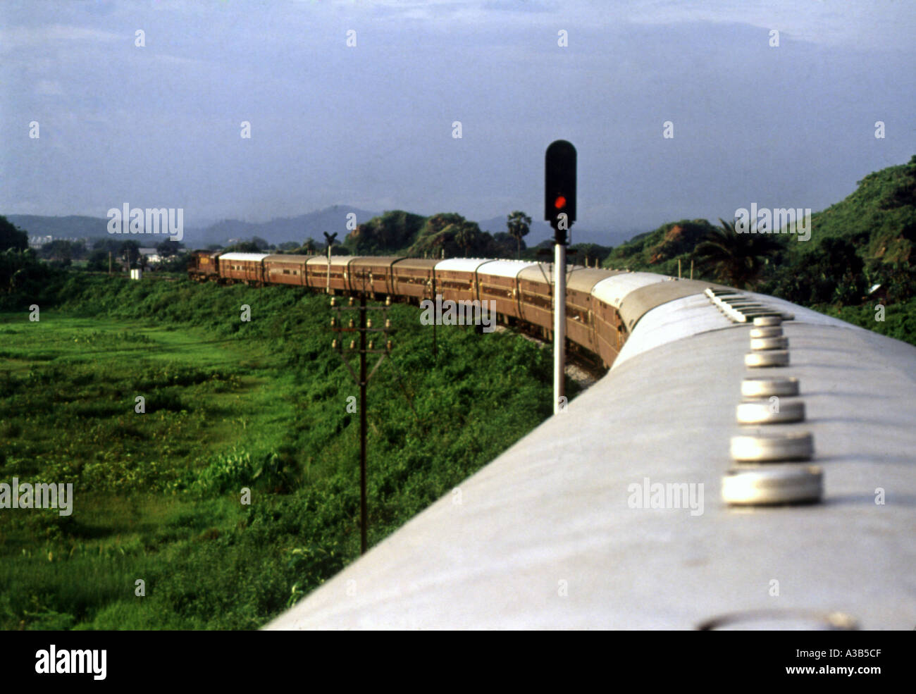 Train poles hi-res stock photography and images - Alamy