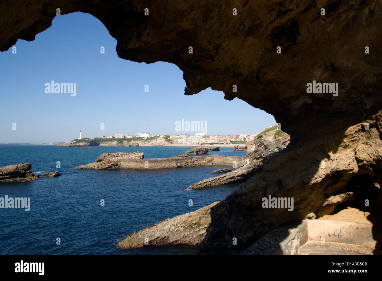 FRANCE Aquitaine Pyrenees Atlantique Biarritz Basque seaside resort on ...