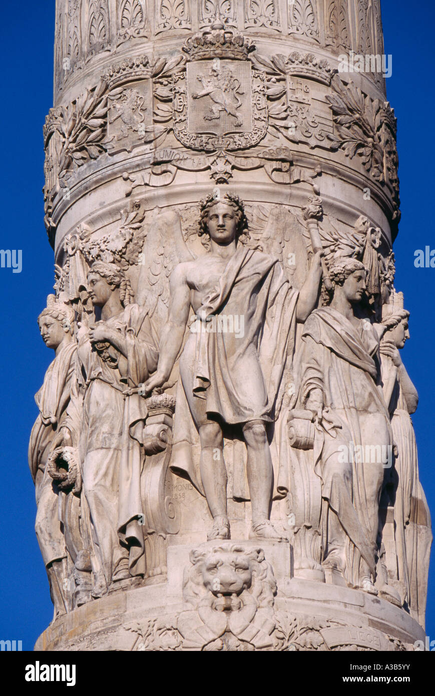 Congress column brussels hi-res stock photography and images - Alamy