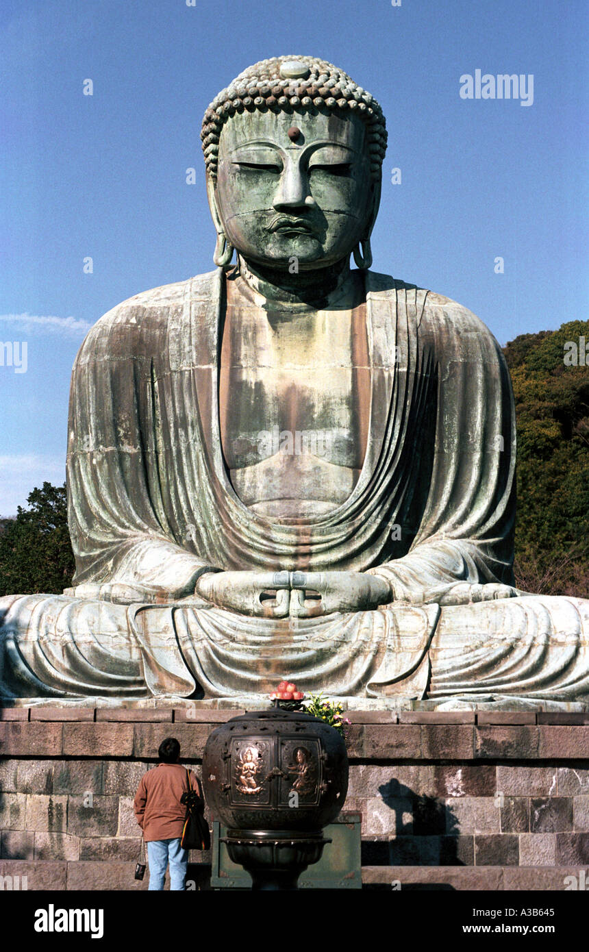 Japan Kamakura Daibutsu Great Buddha Kamakura Stock Photo - Alamy