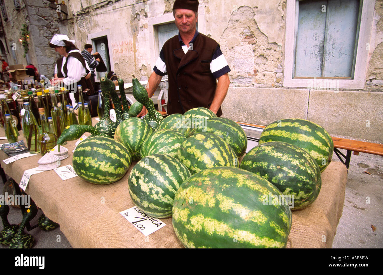 CROATIA Istria Buset Stock Photo - Alamy