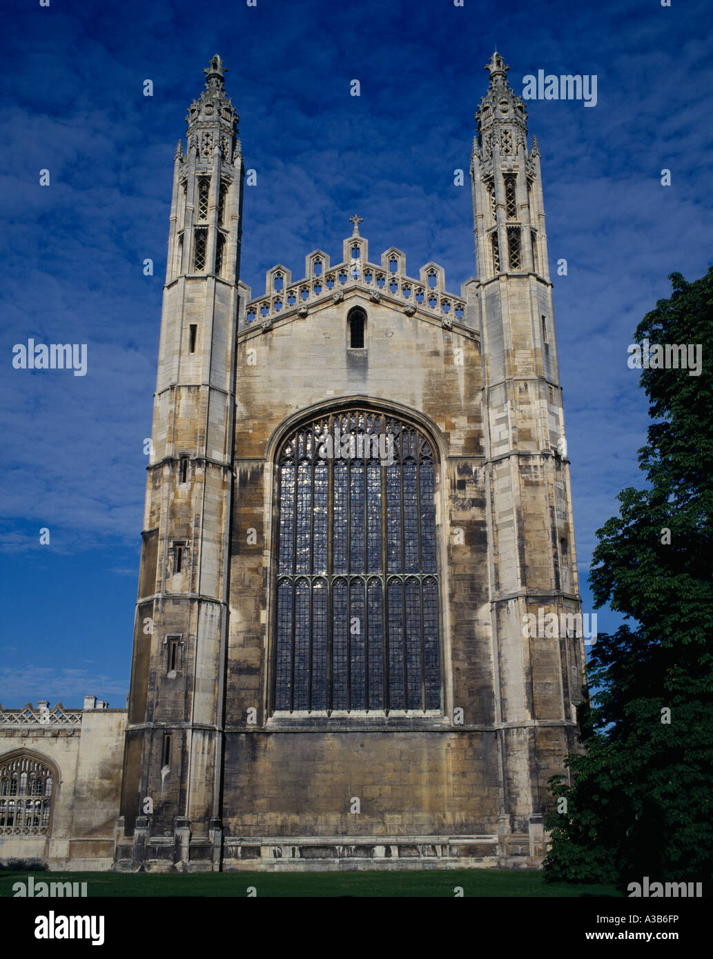 England Cambridgeshire Cambridge University King's College chapel ...