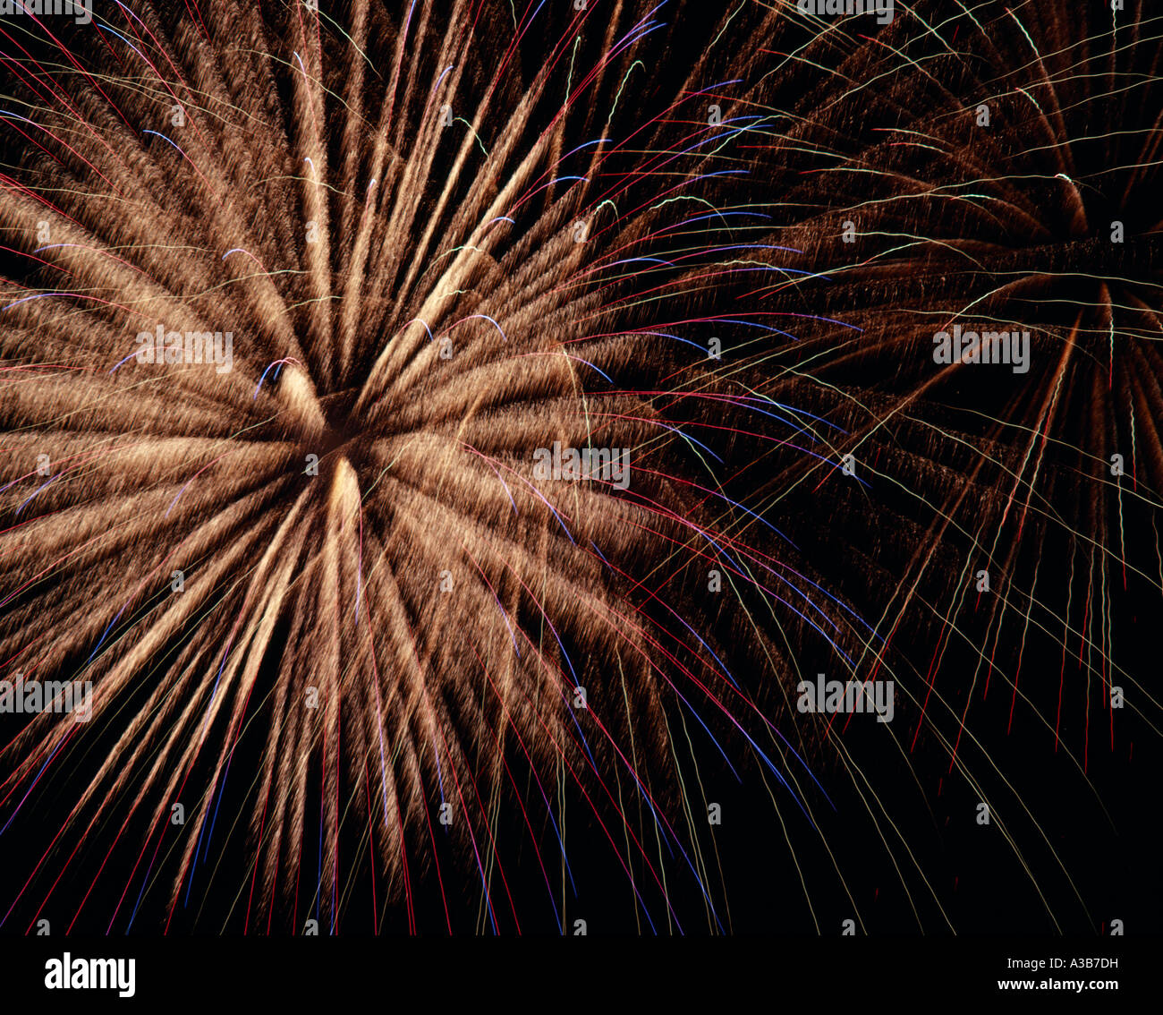 JAPAN Hanabi Fireworks Stock Photo - Alamy