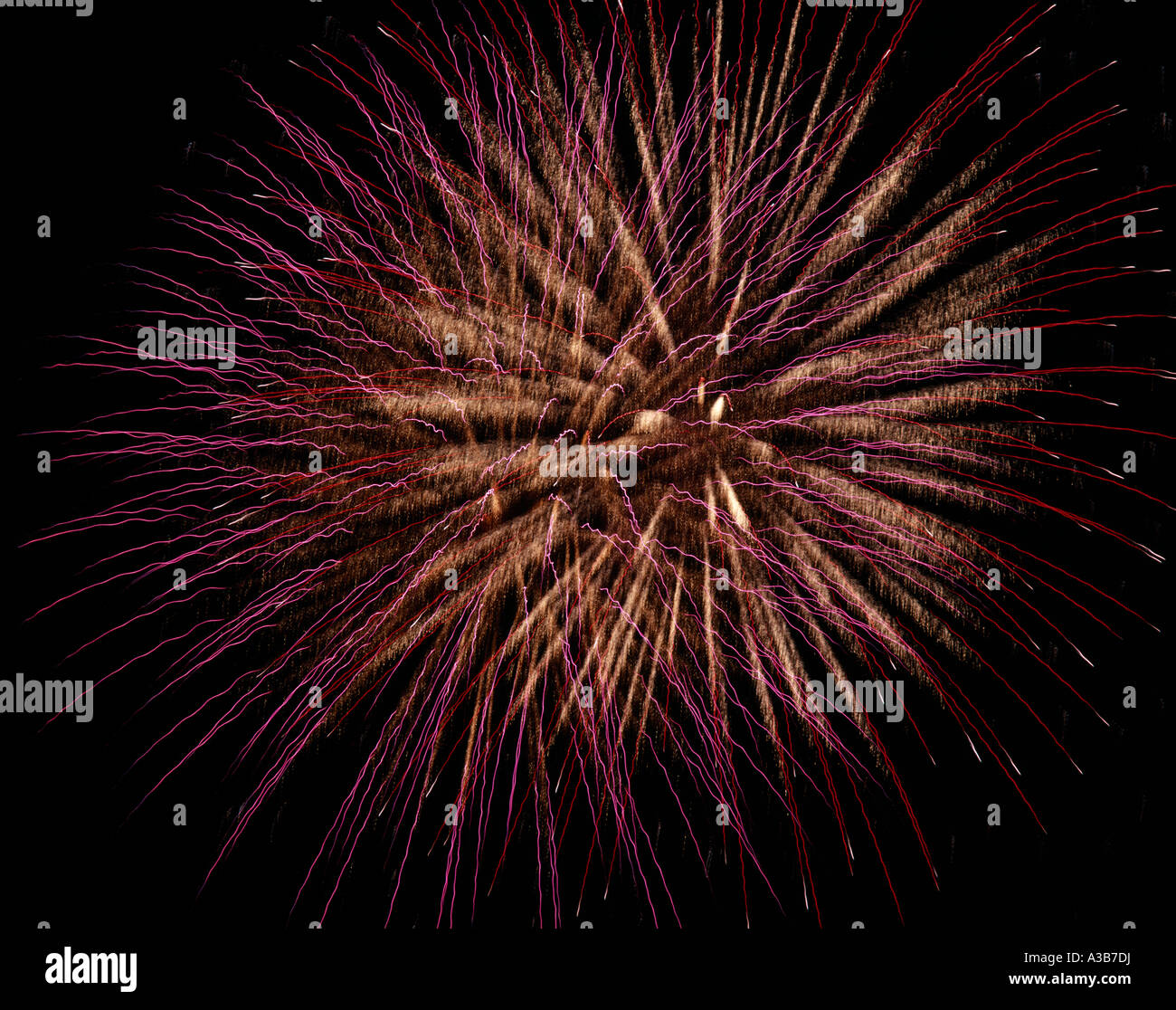 JAPAN Kyoto Hanabi Fireworks in traditional Japanese design of the ...