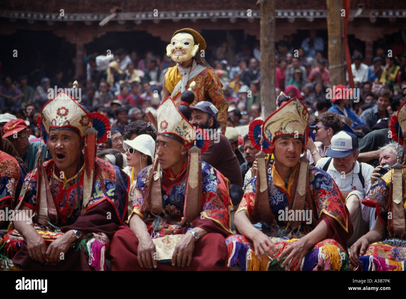 INDIA South Asia Ladakh Hemis Gompa Festival Tibetan Buddhist Lamas ...