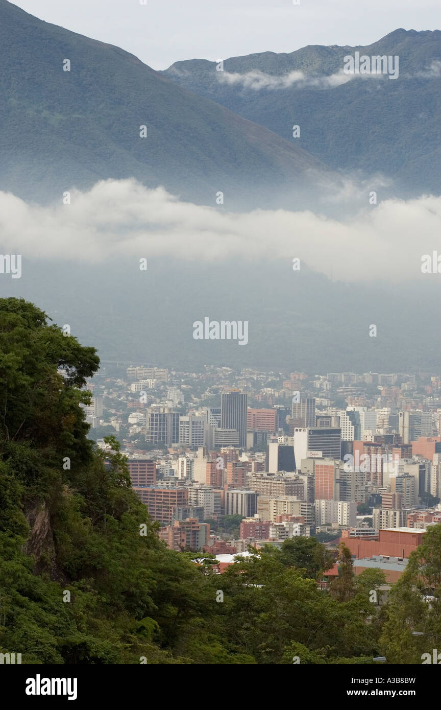 VENEZUELA South America Caracas High rise buildings of capital city in ...
