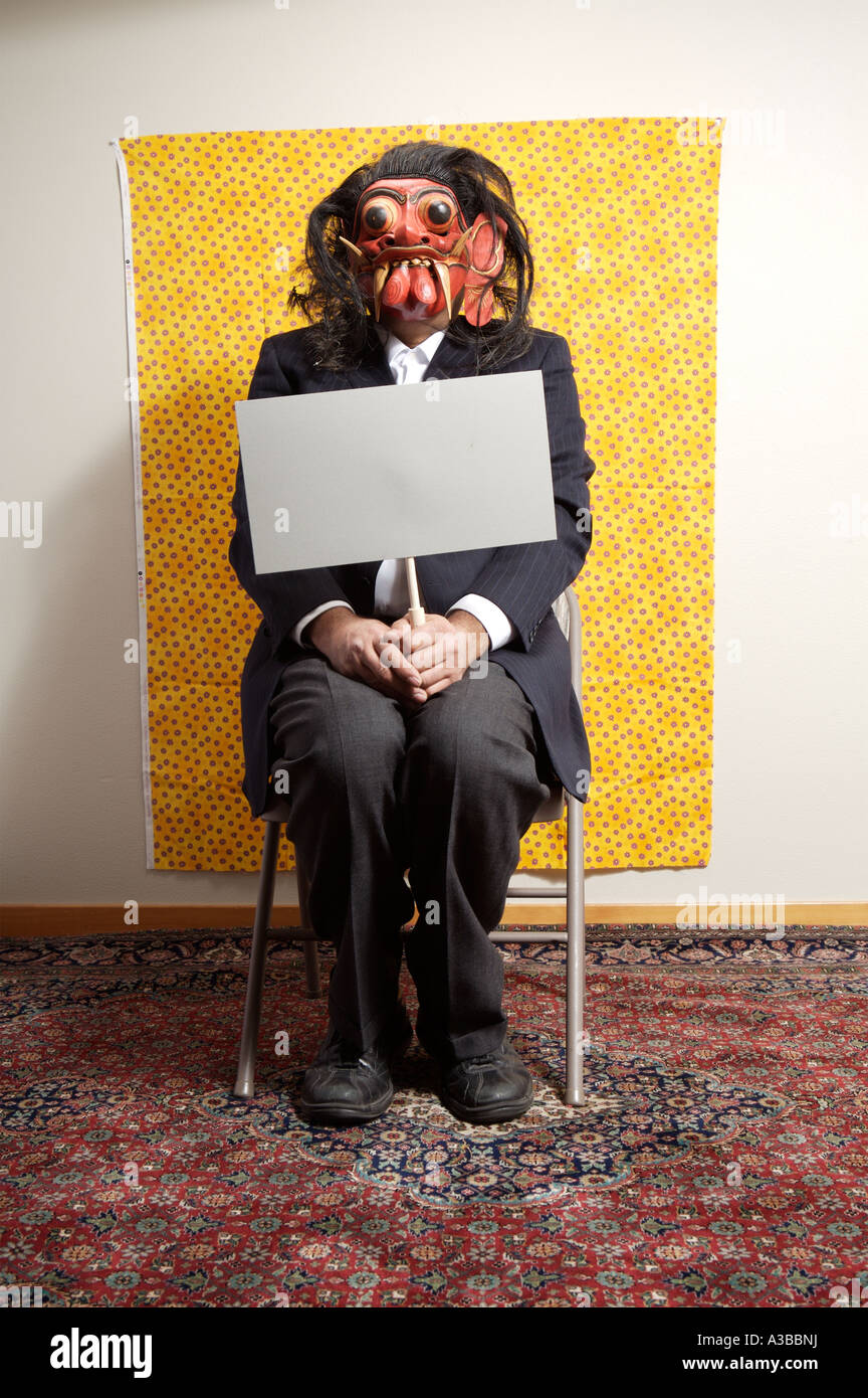 man and sign Stock Photo - Alamy