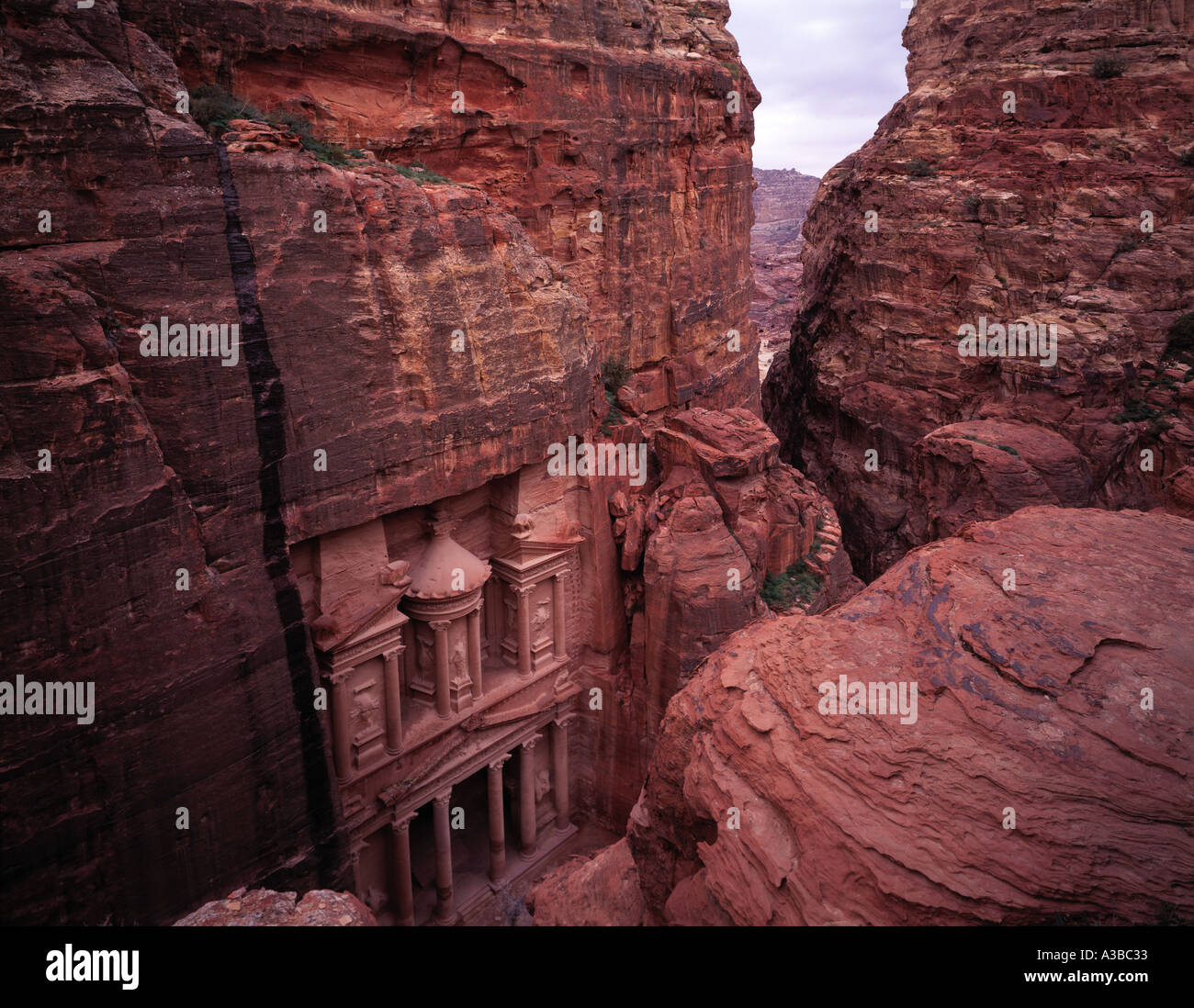 Petra Moab Jordan Stock Photo - Alamy