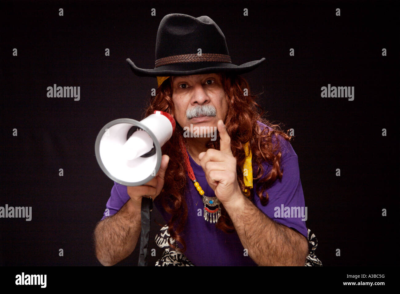 middel ages man communicating Stock Photo - Alamy