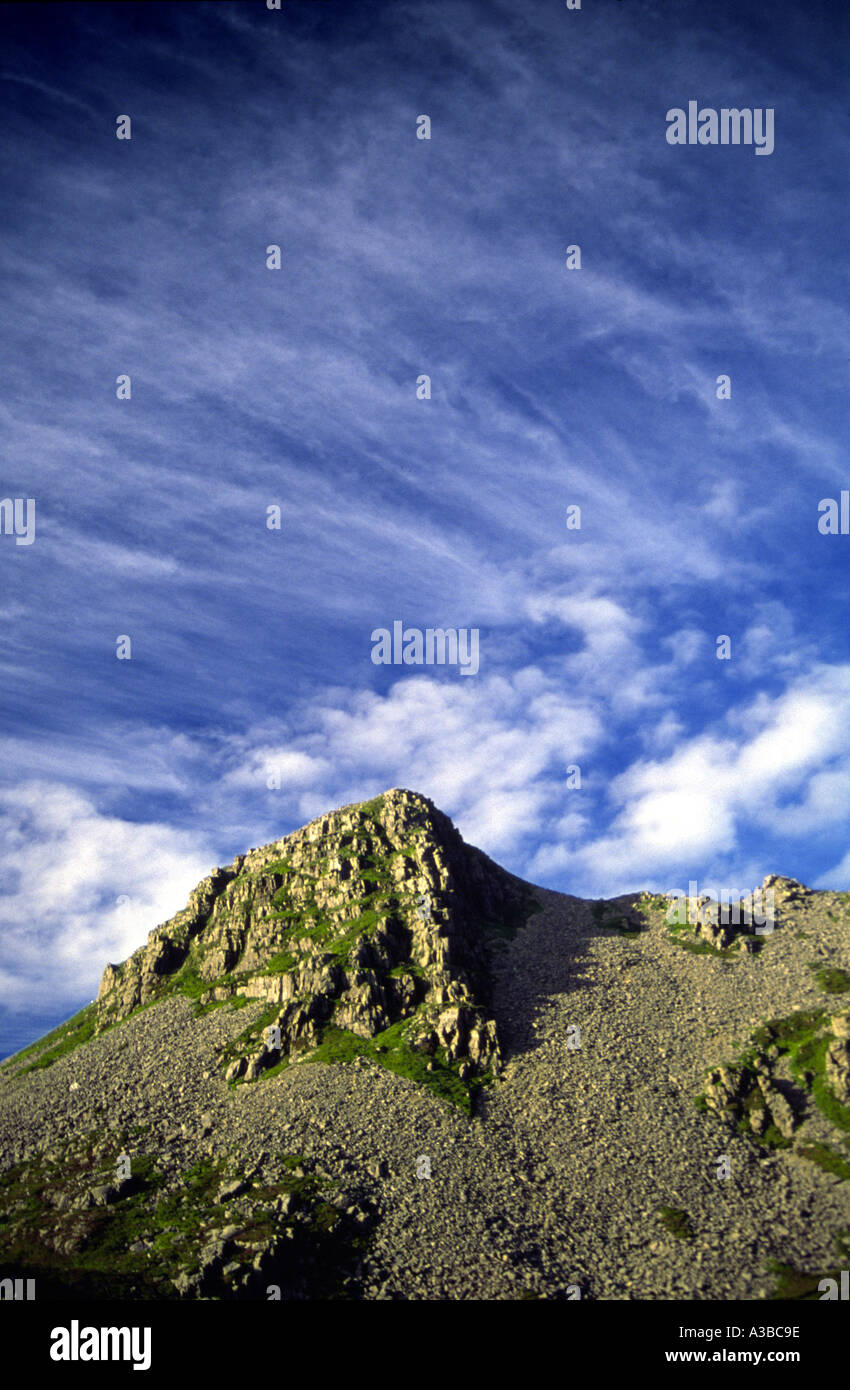 Cirrus densus cloud formation, Rhinog Fach, Rhinog National Nature ...