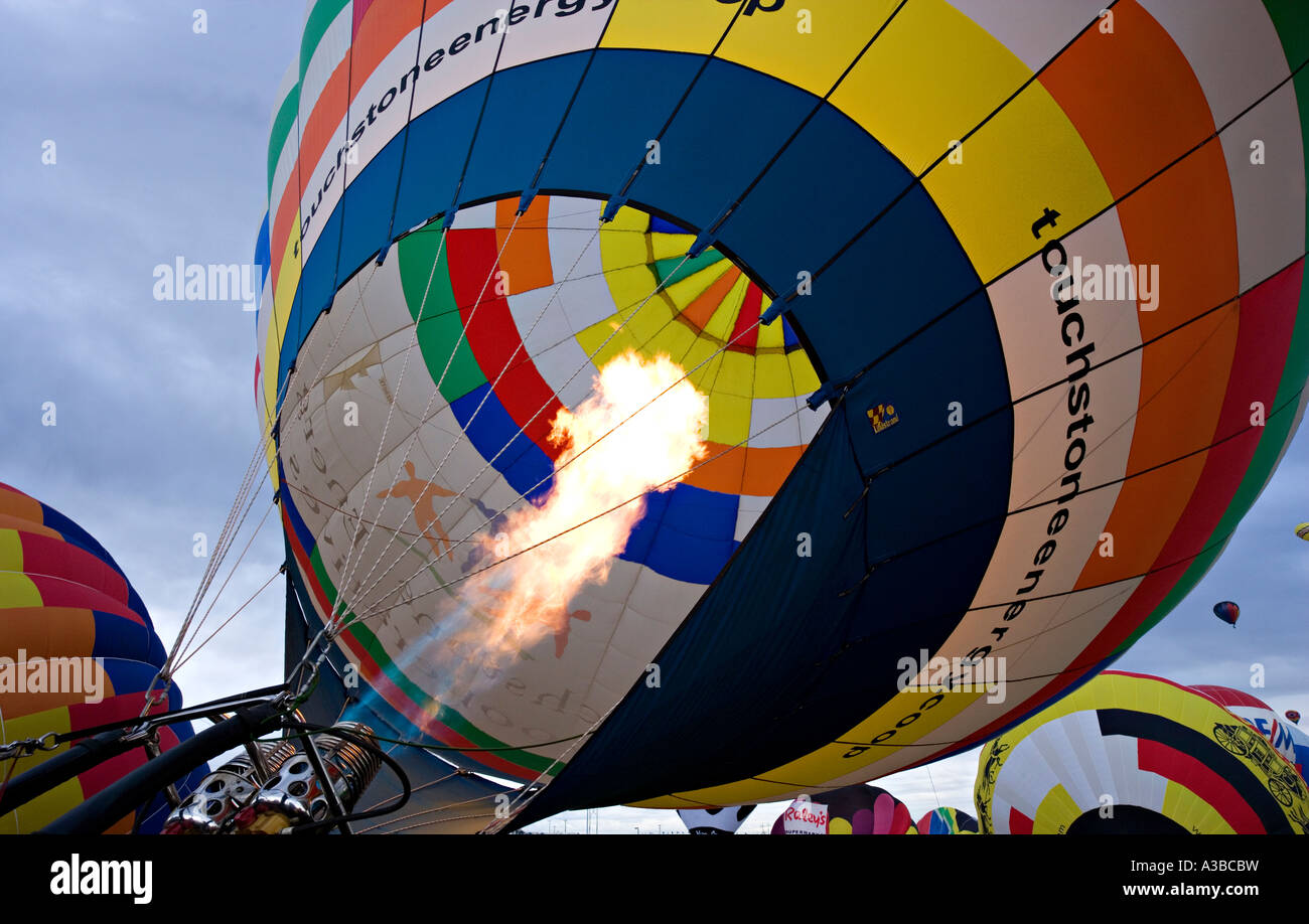 Touchstone Energy balloon at Albuquerque Balloon Fiesta Stock Photo - Alamy