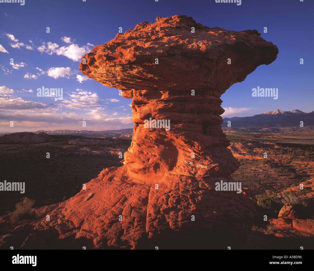 Armageddon Rock Utah Stock Photo - Alamy