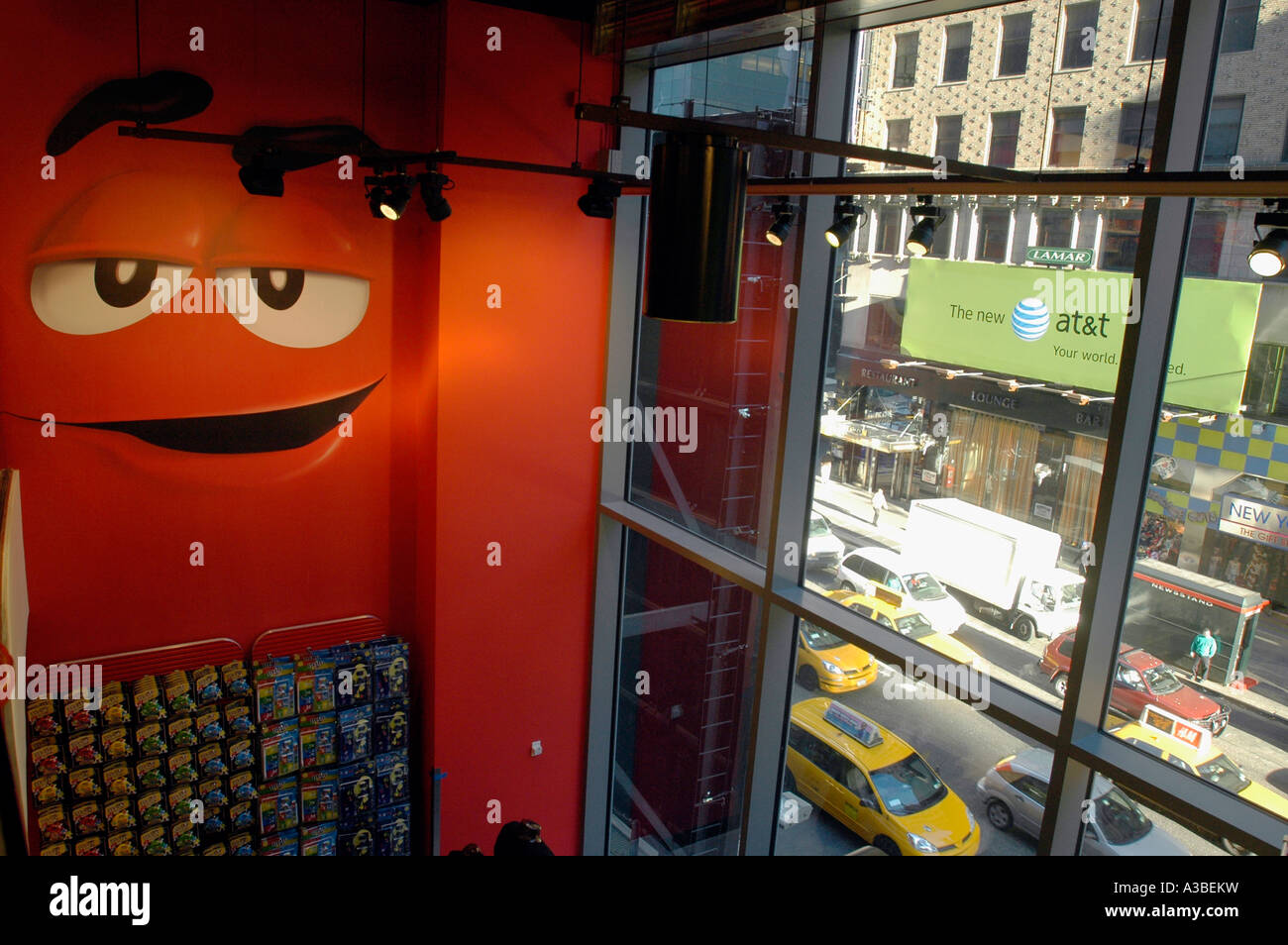 The newly opened Mars M M Store in Times Square Stock Photo - Alamy