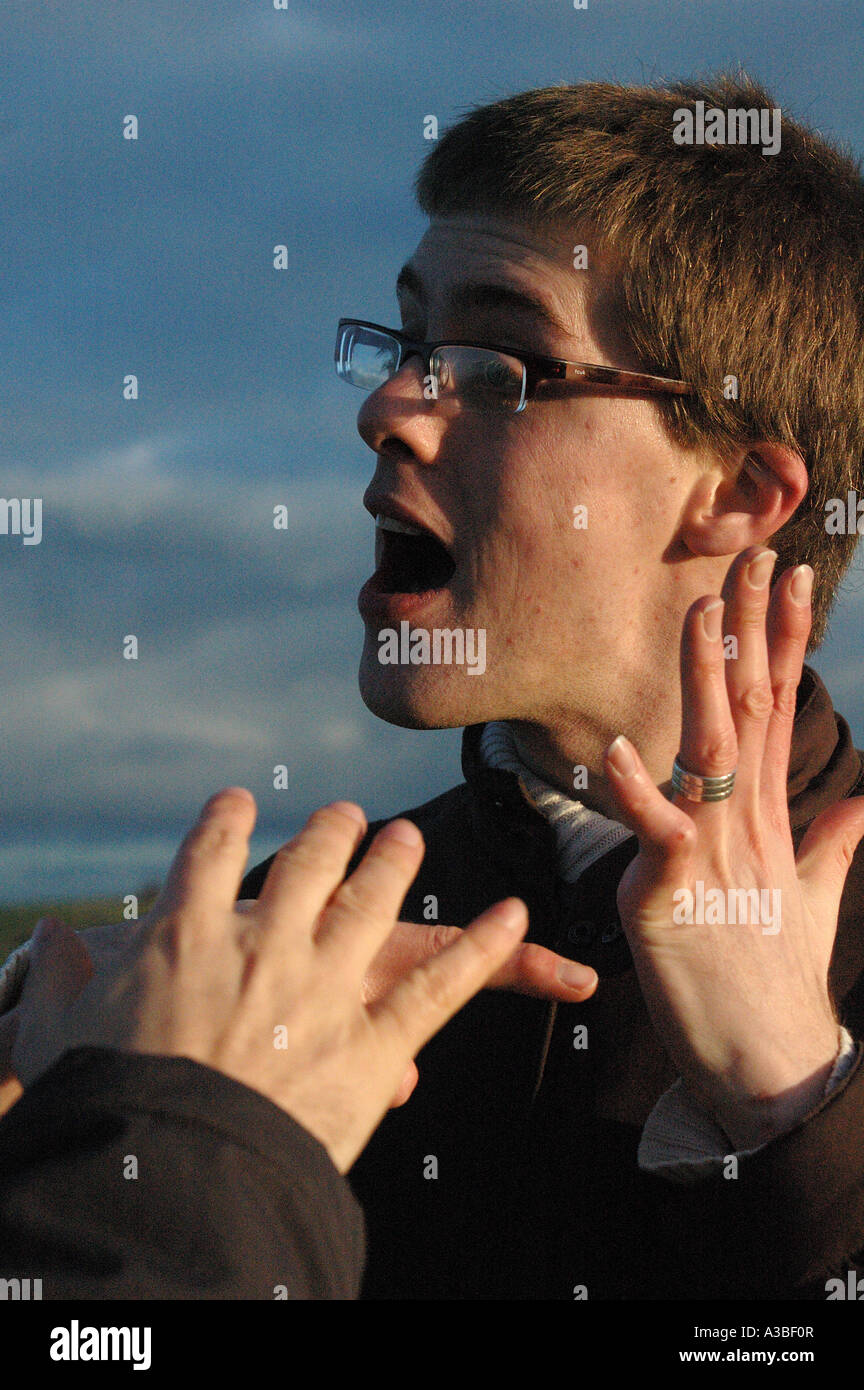 British sign language hi-res stock photography and images - Alamy