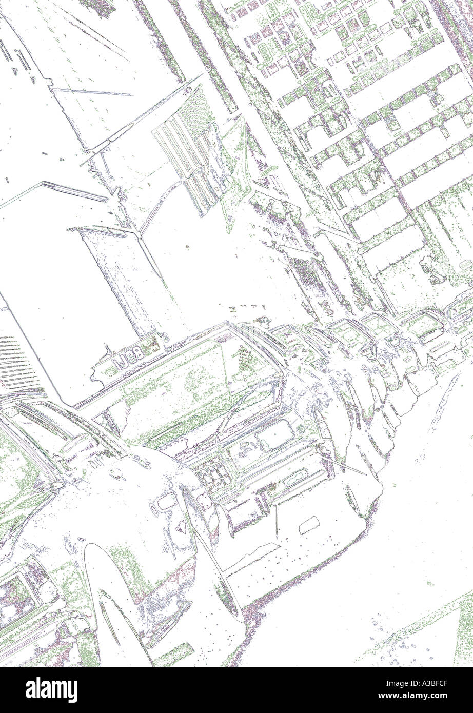 Line up of taxis hi-res stock photography and images - Alamy