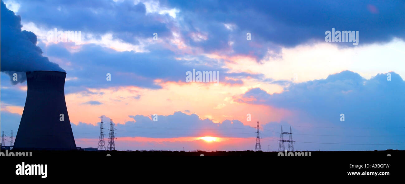 nuclear energy plant Stock Photo - Alamy