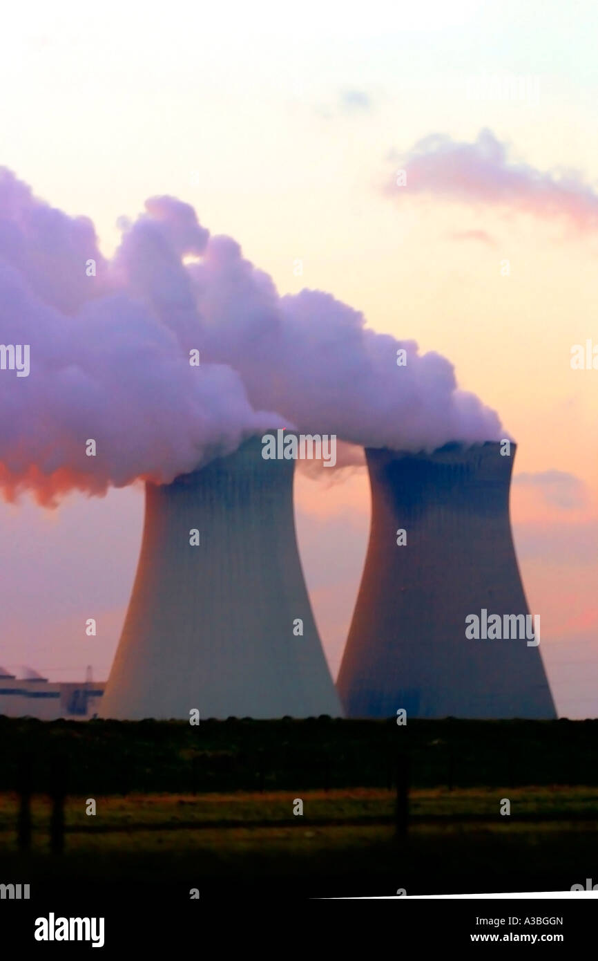 nuclear energy plant Stock Photo - Alamy