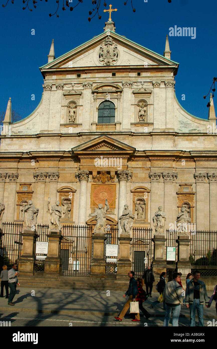 Baroque church in Poland Stock Photo - Alamy