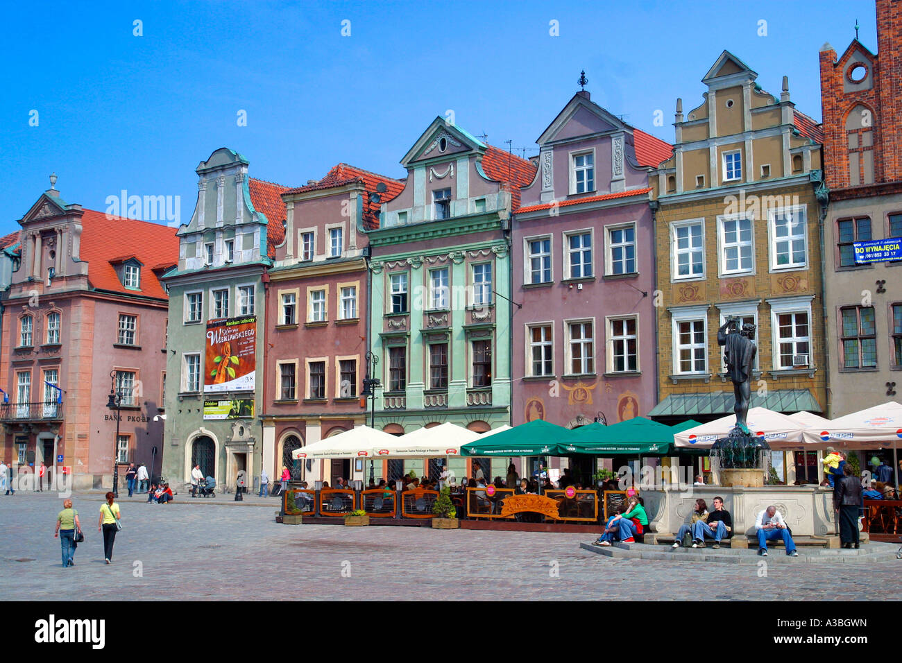 Old Market Square Stary Rynek Poznan Poland Stock Photo - Alamy