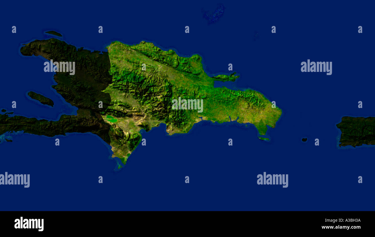 Maps of the dominican republic hi-res stock photography and images - Alamy