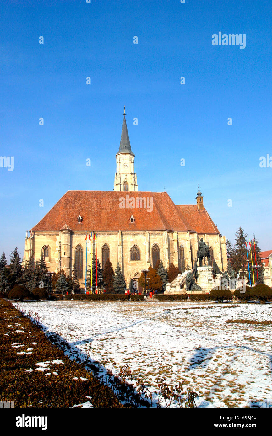 Cluj Napoca Romania in winter Stock Photo - Alamy