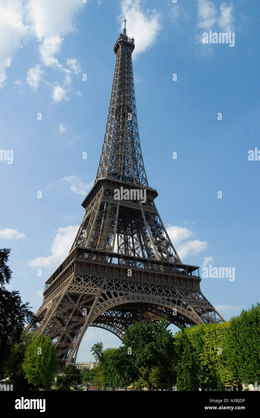 Eiffel Tower Paris France landmark Stock Photo - Alamy