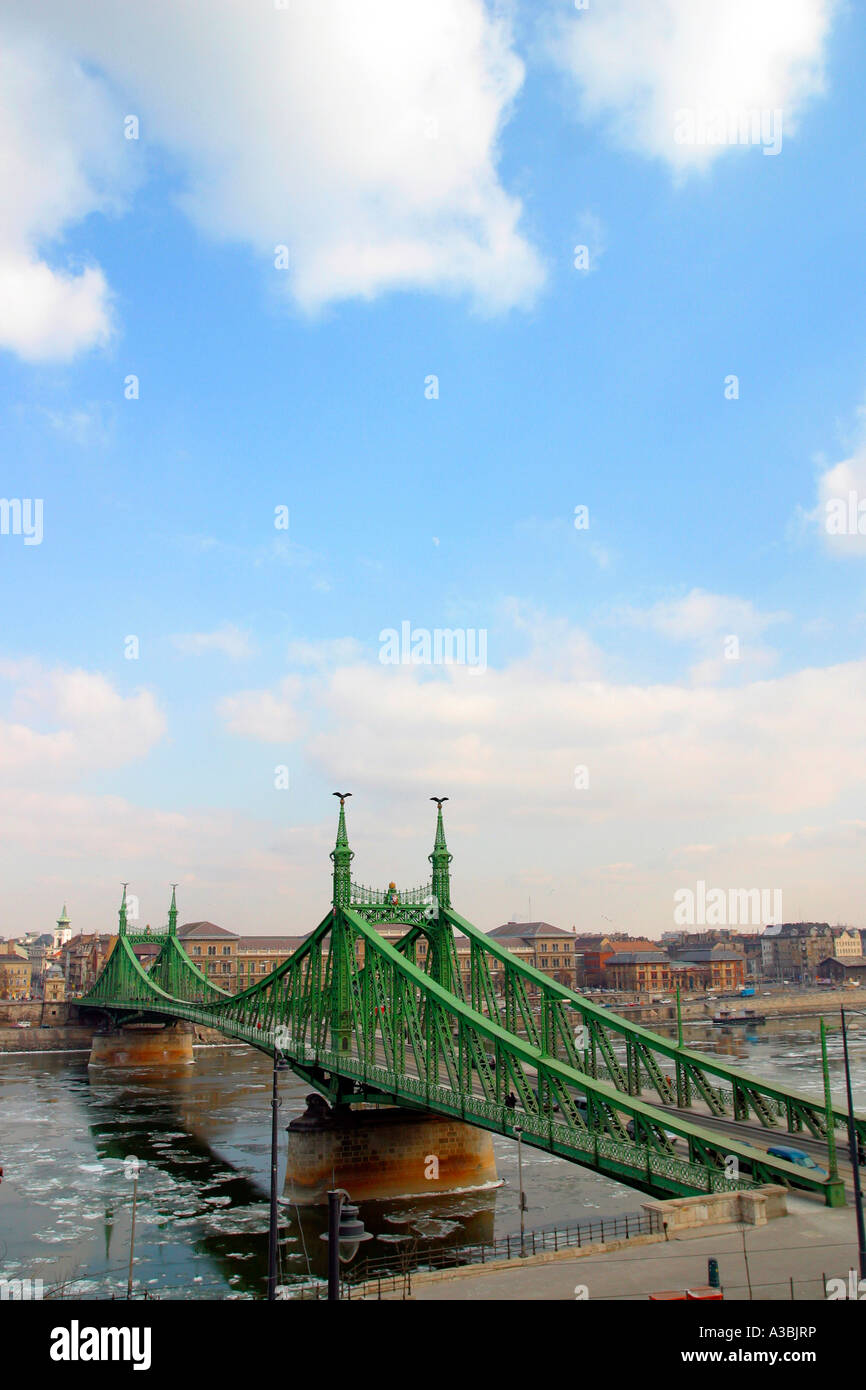 The Elizabeth Bridge Budapest Hungary Stock Photo - Alamy