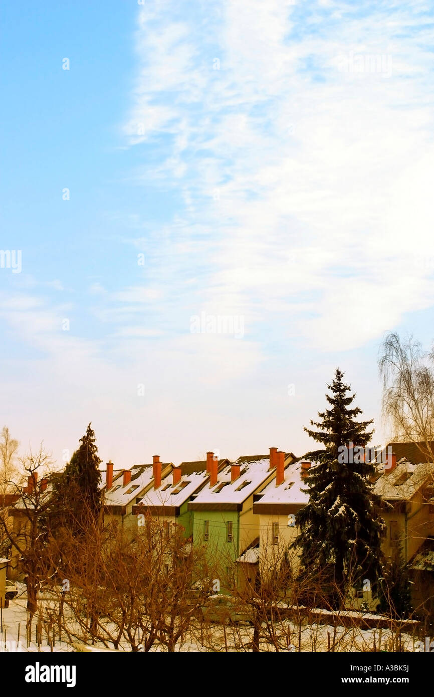Baroque Architecture of Eger Hungry Stock Photo - Alamy
