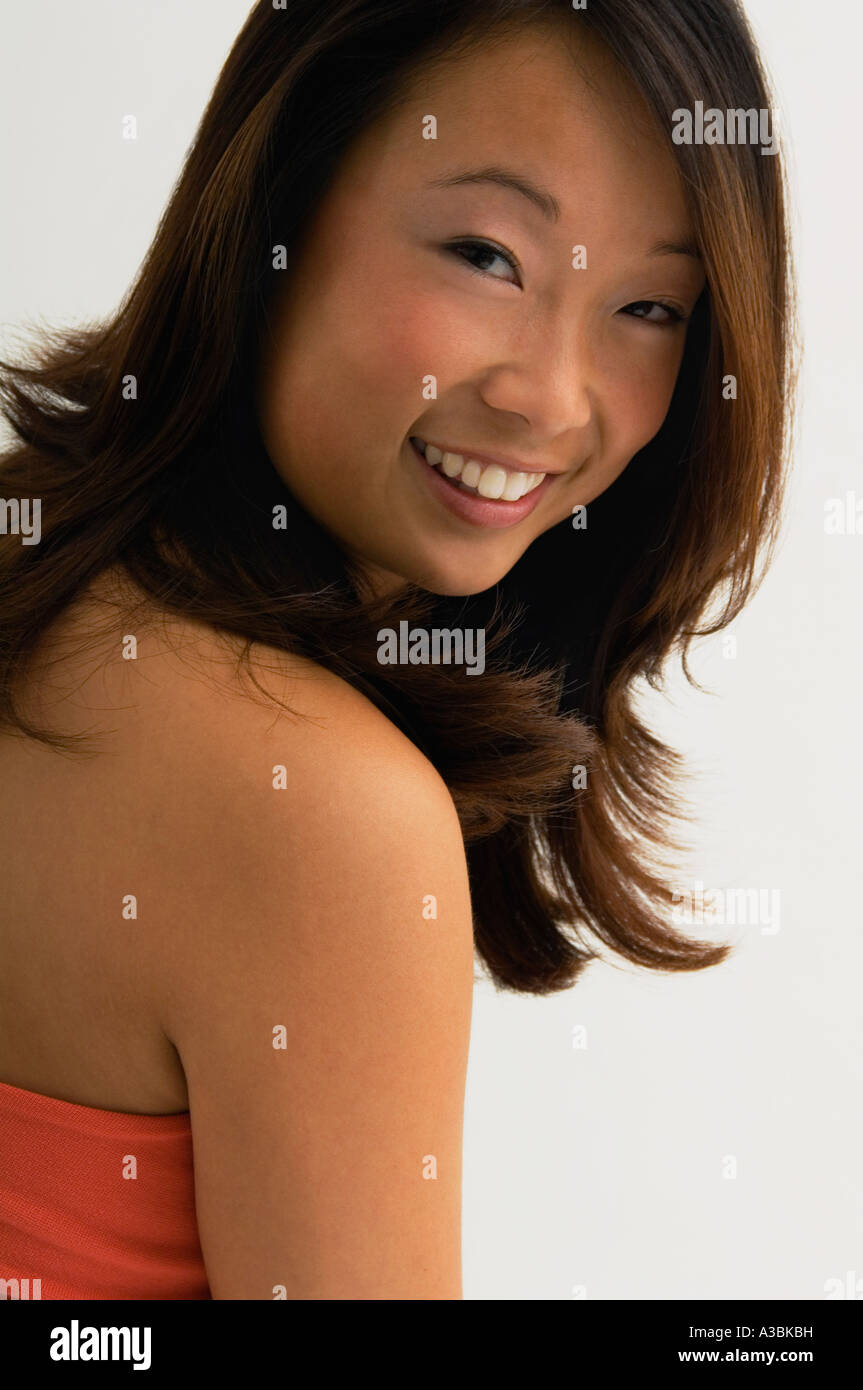 Asian woman portrait Stock Photo - Alamy