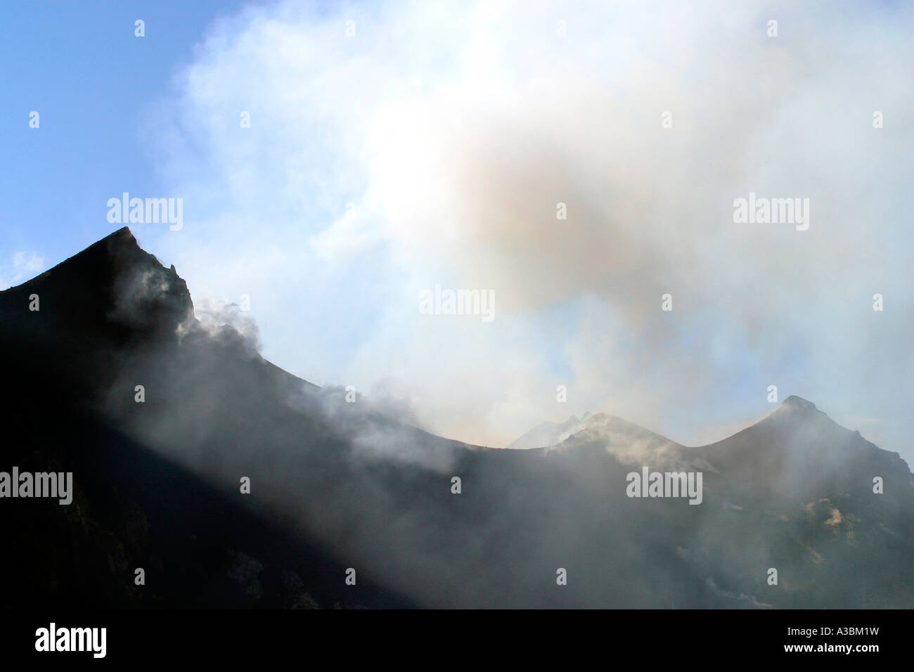 Stromboli eruption lava tourist hi-res stock photography and images - Alamy