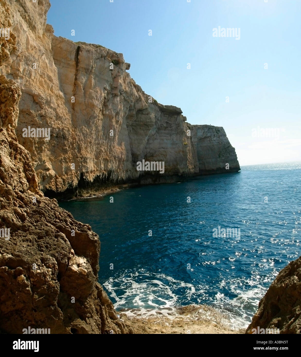 Malta Dingli cliffs Stock Photo - Alamy