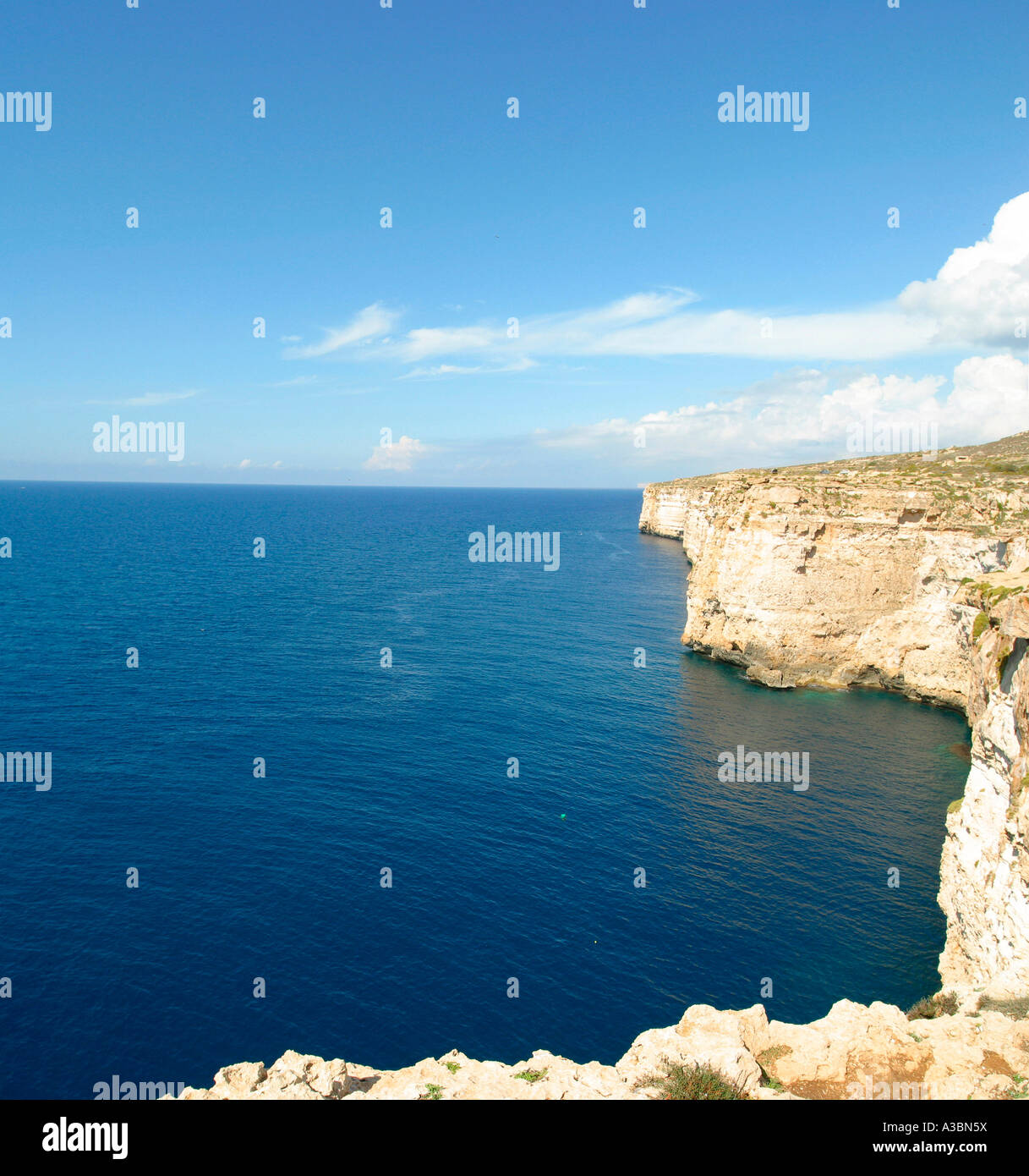 Malta Dingli cliffs Stock Photo - Alamy