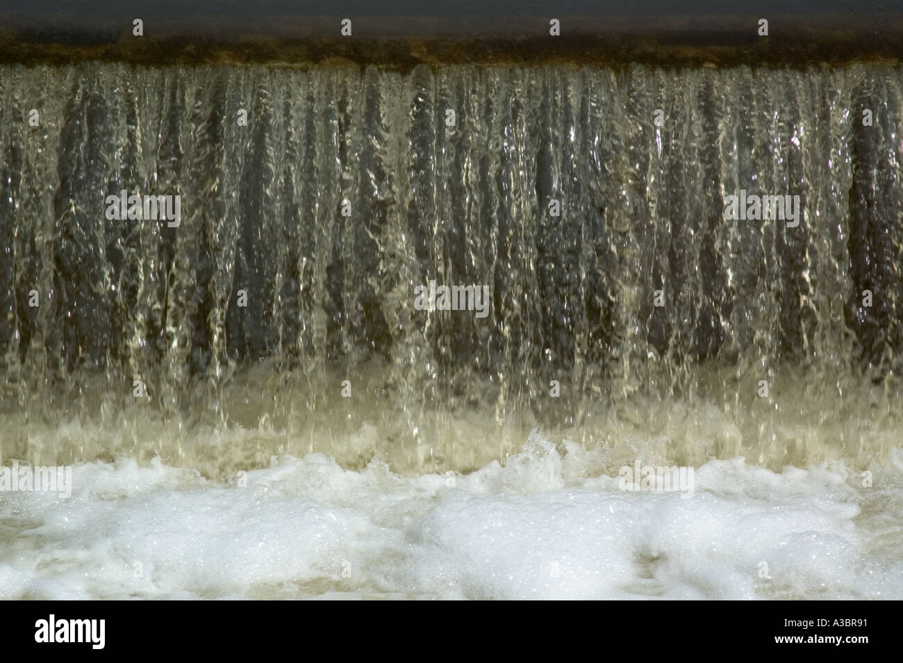 Waterfall during spring thaw in Southern Ontario Canada Stock Photo - Alamy