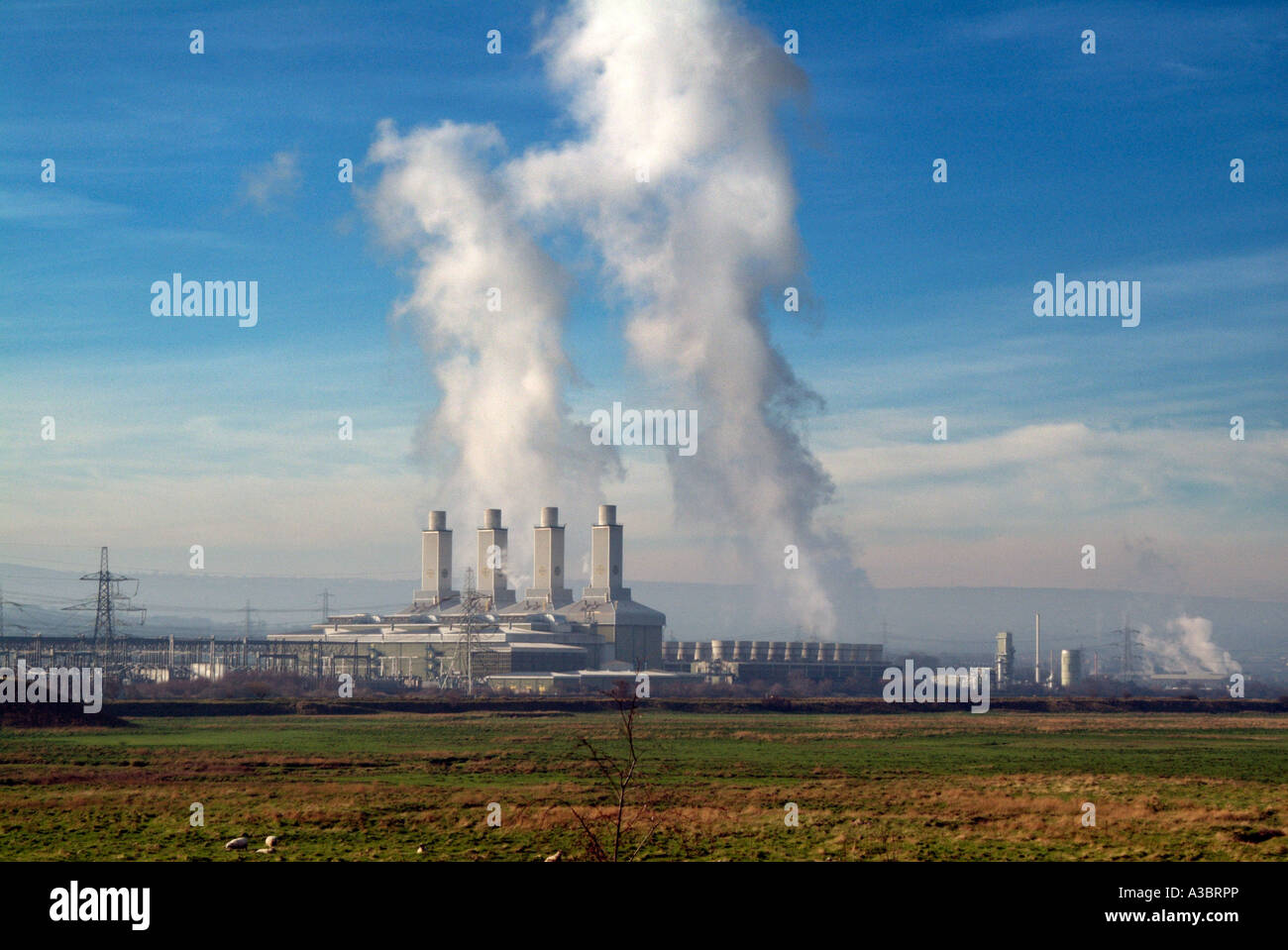 Queensferry paper mill steam pollution waste heat global warming cloud ...