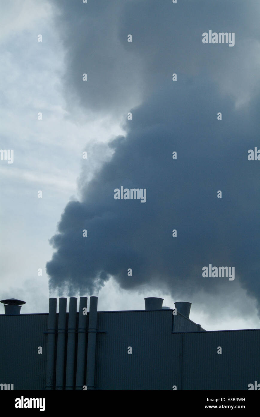 Queensferry paper mill steam pollution waste heat global warming cloud ...