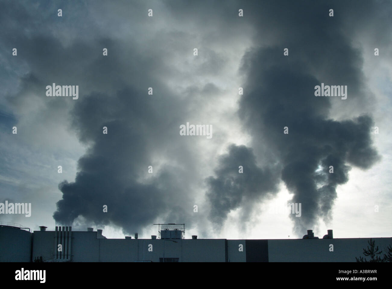 Queensferry paper mill steam pollution waste heat global warming cloud ...